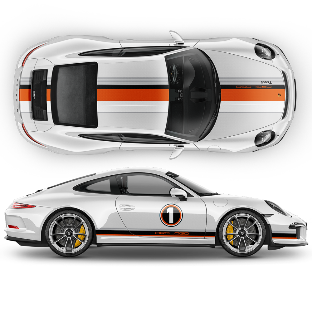 Porsche decals store