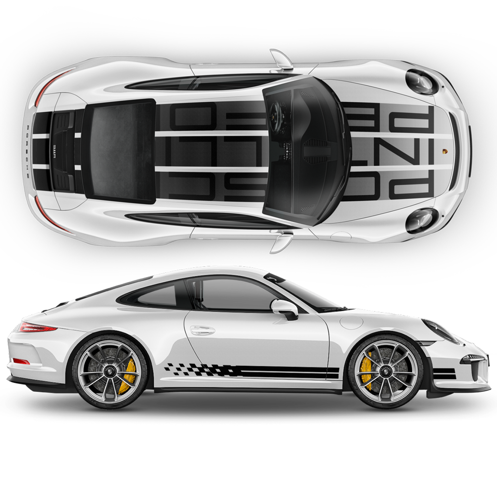 Endurance Racing Edition design decals set, for Porsche Carrera 911