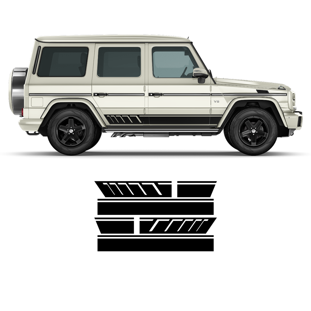 MB AMG G63 Side Stripes, MB Gelandewagen 2012 - 2018