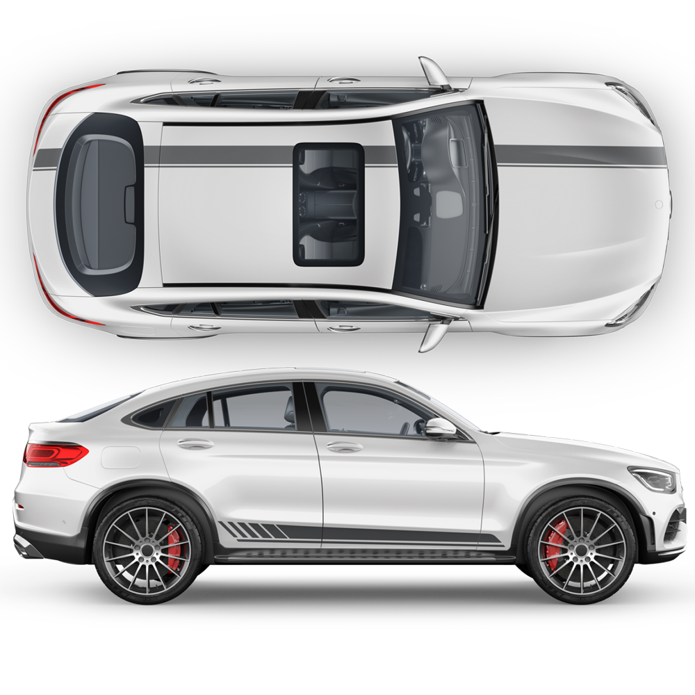 AMG Edition1 Stripes Set for MB - AMG GLC / GLC Coupe