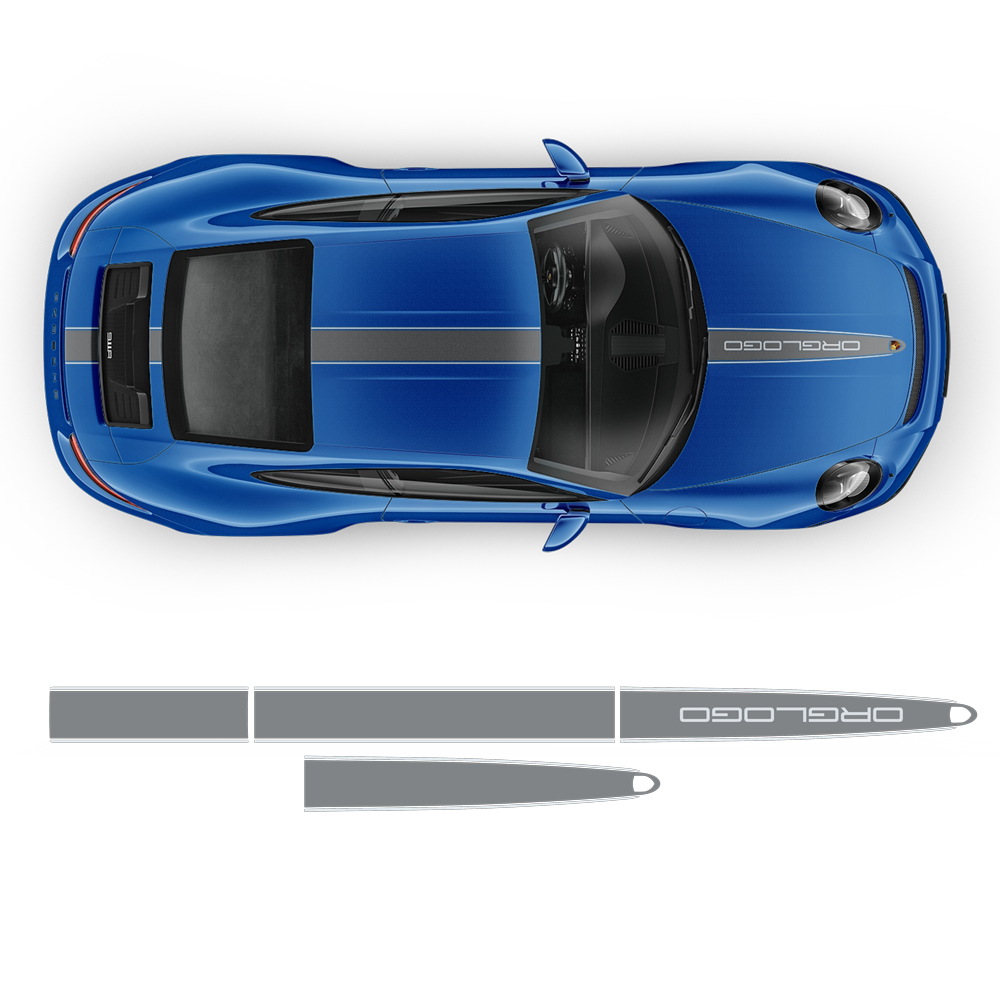 Racing Decals set in two colors, for Carrera